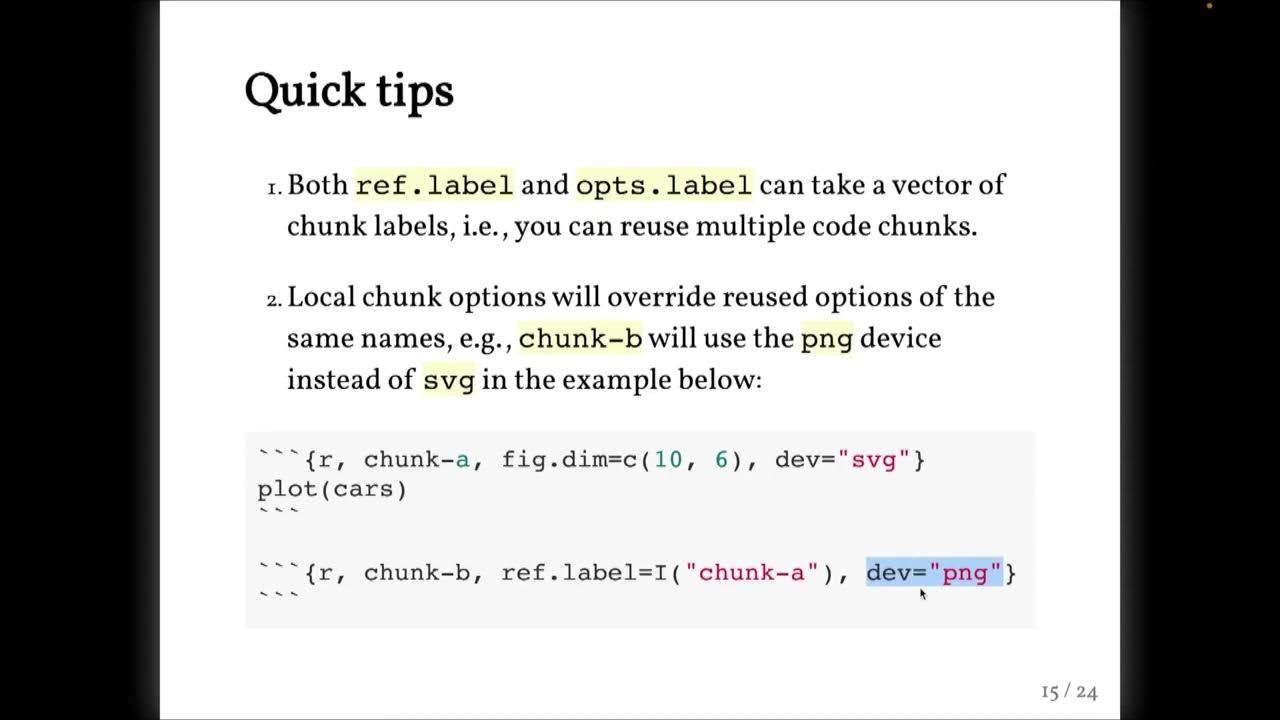 Yihui Xie | Highlights of the Knitr Package | Posit (2022) - YouTube