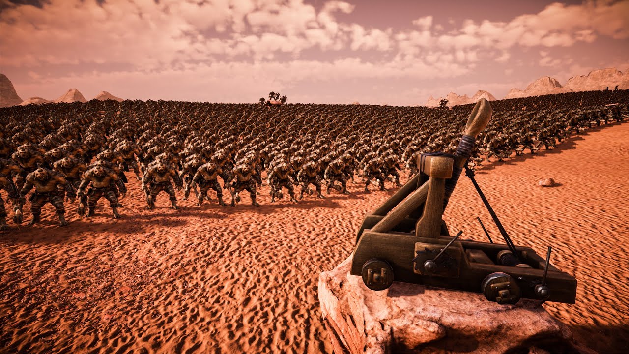 100,000 ZOMBIES vs. 3,000 CATAPULTS | Ultimate Epic Battle Simulator 2 ...