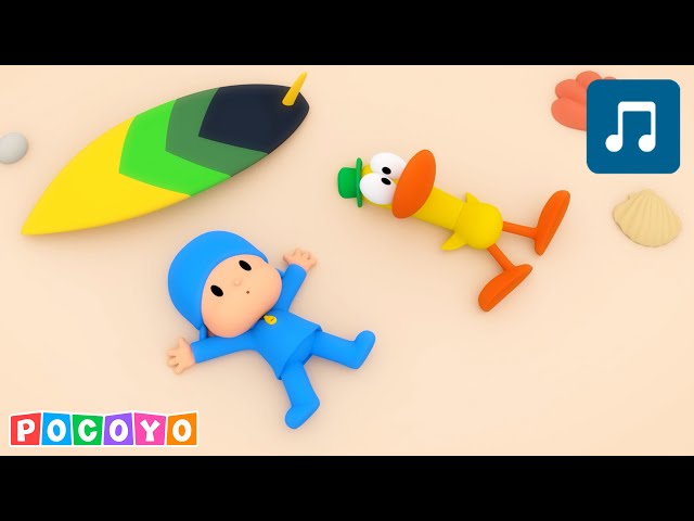 🌊 SURF'S UP! 🏄 Ride the waves with Pocoyo and LET'S DANCE | Pocoyo ...