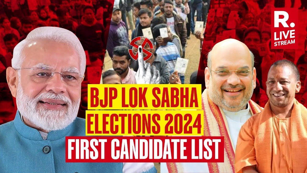 BJP Releases First List For Lok Sabha Polls | BJP Candidates List ...