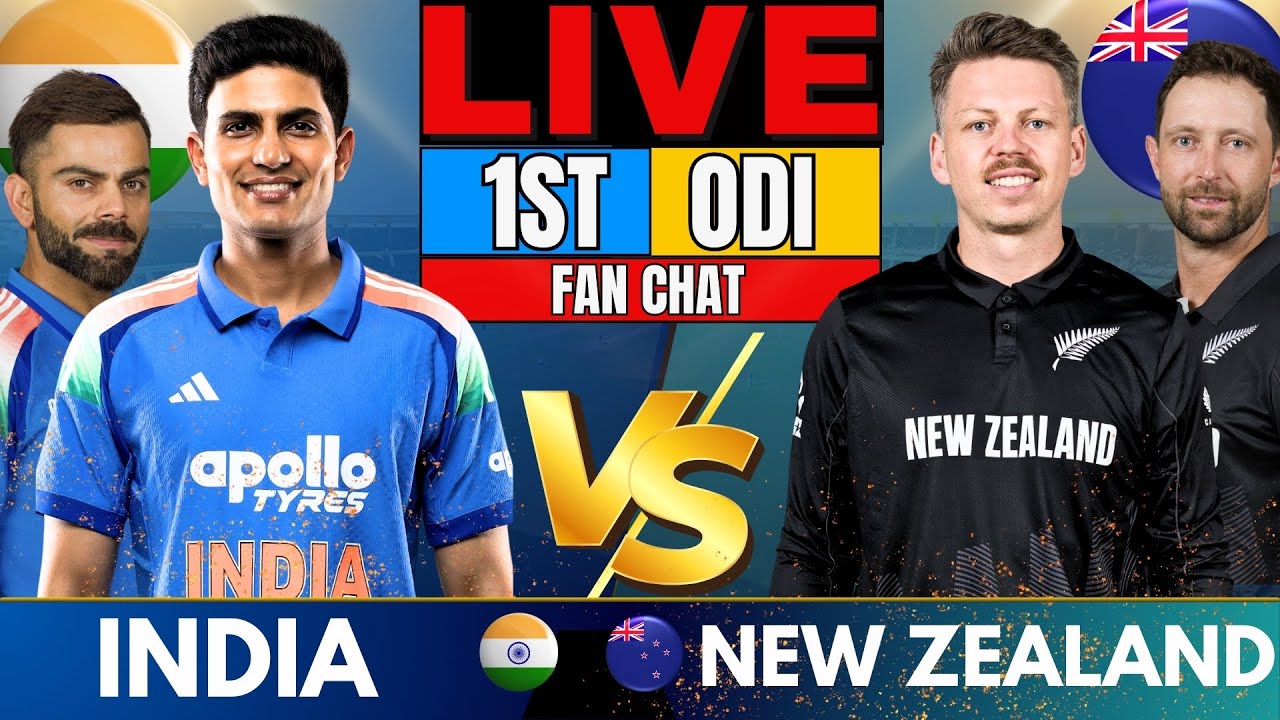 🔴 IND vs NZ Live: India vs New Zealand 1st ODI LIVE | Live Cricket ...