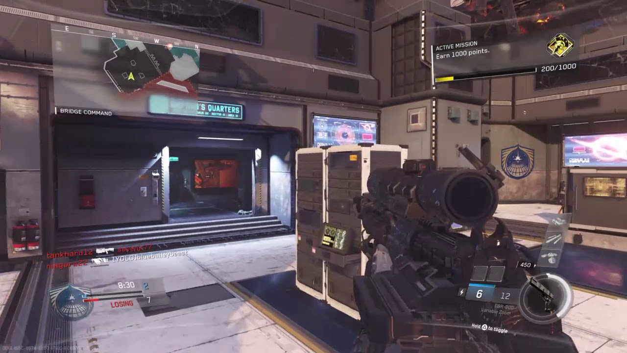 Cod iw only sniper challenge why did i even try - YouTube