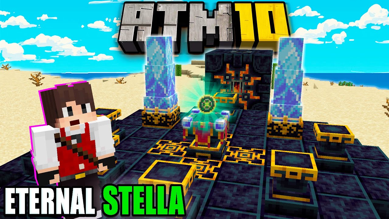 FORBIDDEN and ARCANUS na 1.21! COMO FAZER ETERNAL STELLA! - #ATM10 EP ...