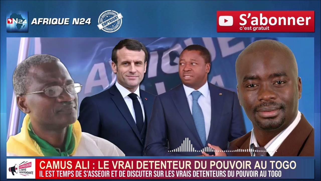 CAMUS ALI : LE VRAI DETENTEUR DU POUVOIR AU TOGO - YouTube