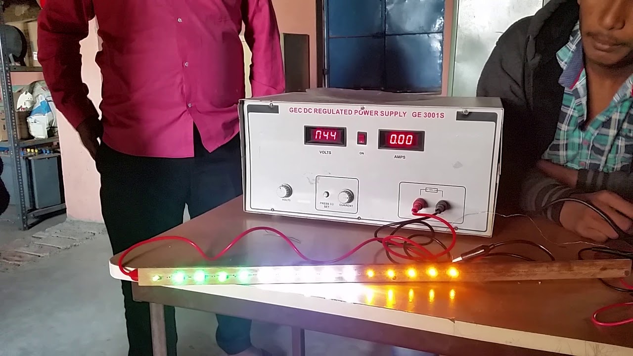 3 V LED Series Connection.... - YouTube