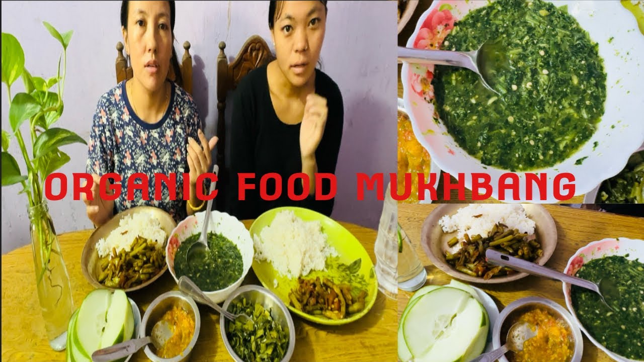 Aaja Organic Food Mukbang With Maiju Vanji🤗||Nepali Khana Set#food # ...