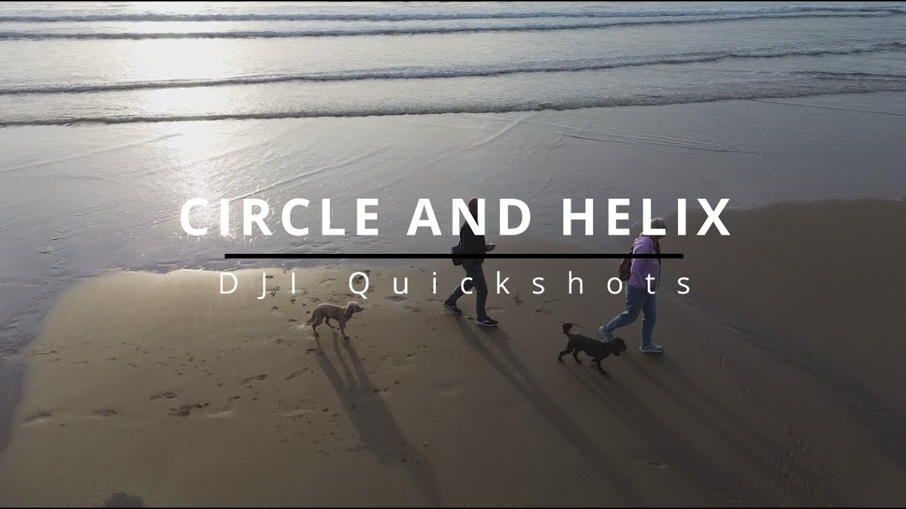 4k DJI Quick shots Circle and Helix - YouTube