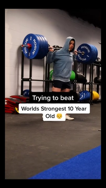 TRYING TO BEAT THE WORLD’S STRONGEST 10 YEAR OLD!!? 😭 - YouTube