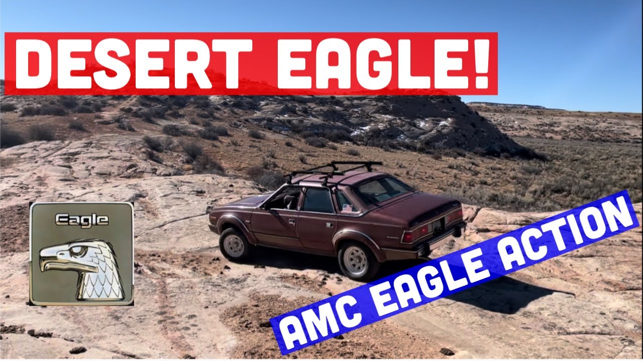 AMC Eagle! Jeep Car? Desert ripping near Moab! - YouTube