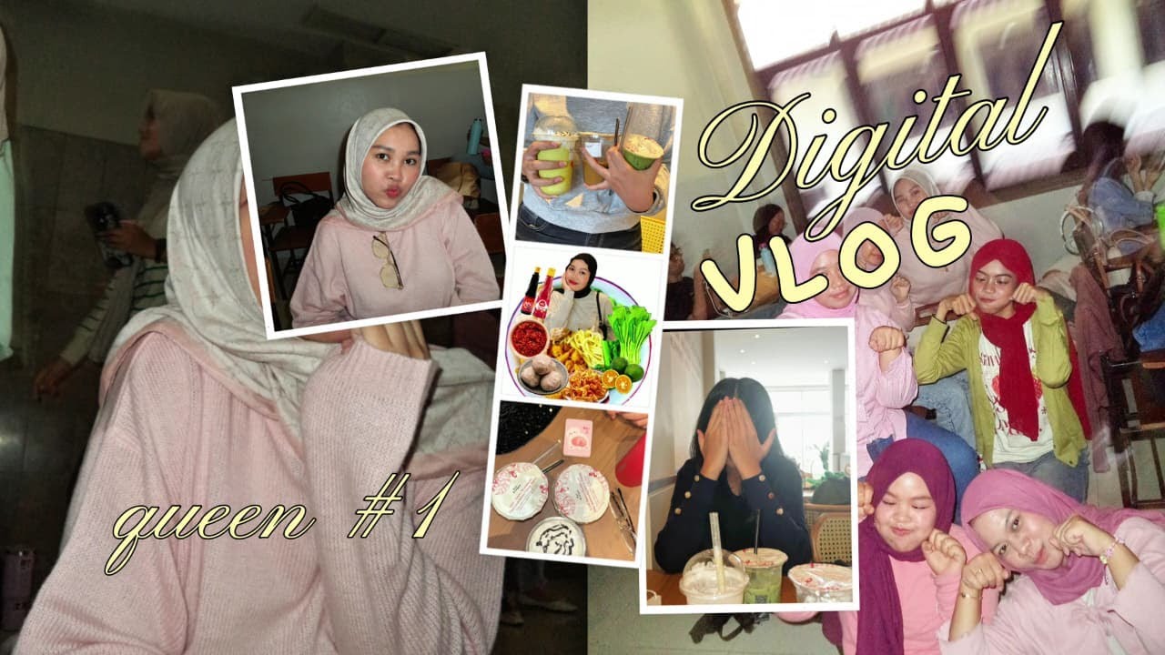 queen digital vlog #1 (setengah hari di margooo) - YouTube