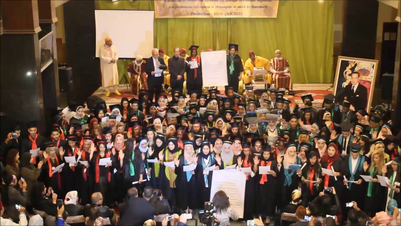 ceremonie de remise de diplome ispits marrakech 2018 - YouTube