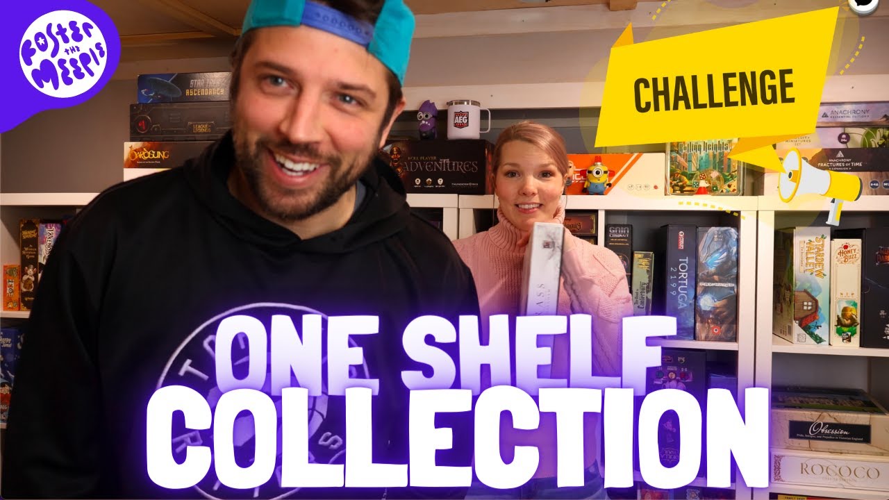 One Shelf Board Game Collection - YouTube