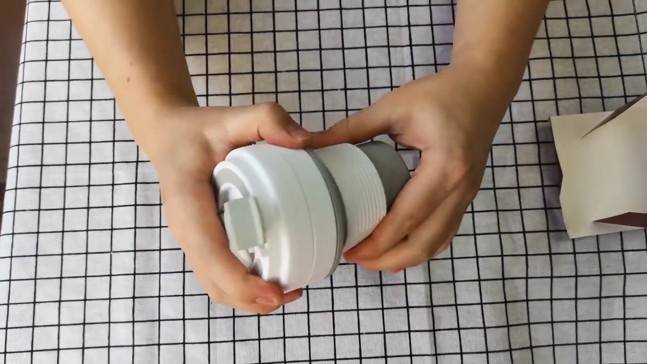 Silicone Collapsible Coffee Cup - YouTube