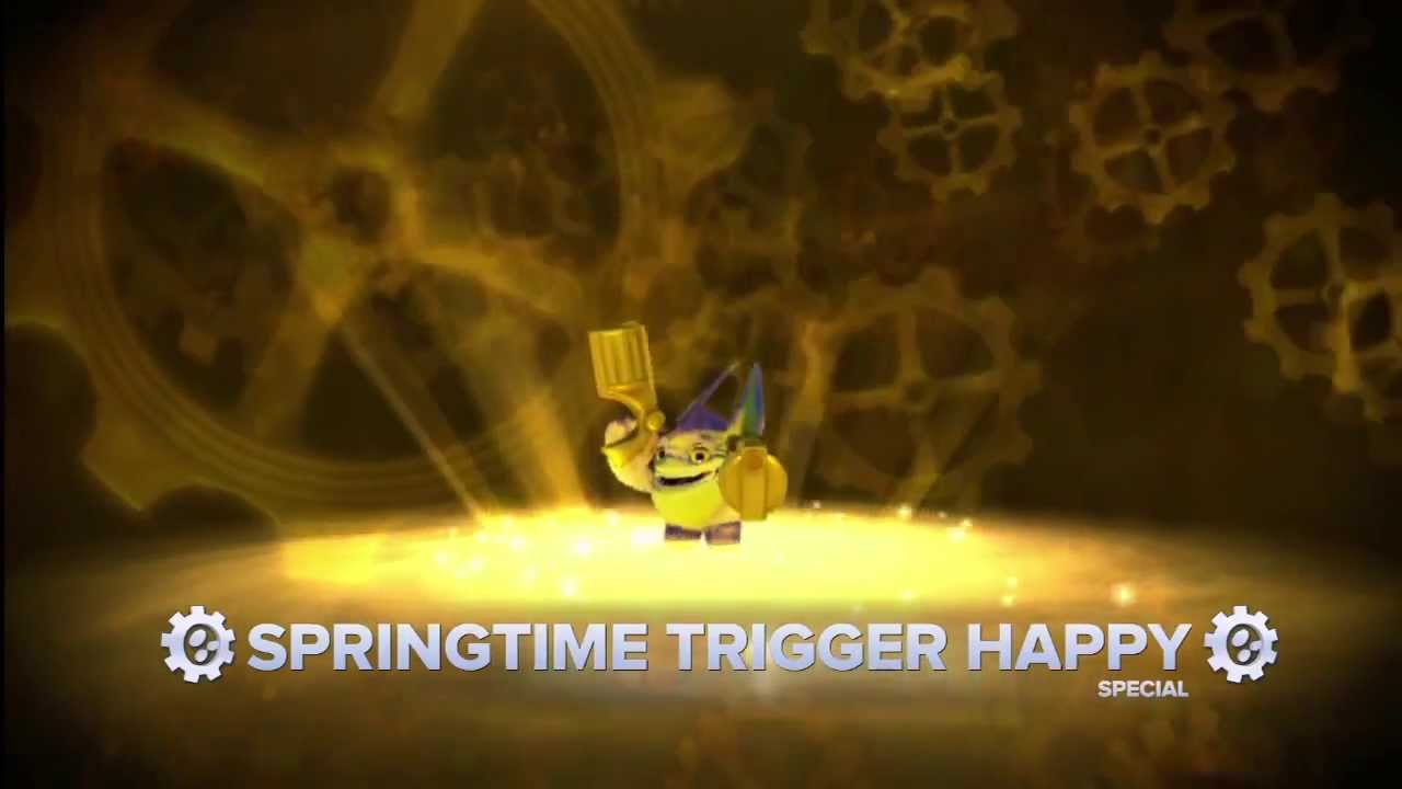 Meet the Skylanders - Springtime Trigger Happy "No Gold, No Glory ...