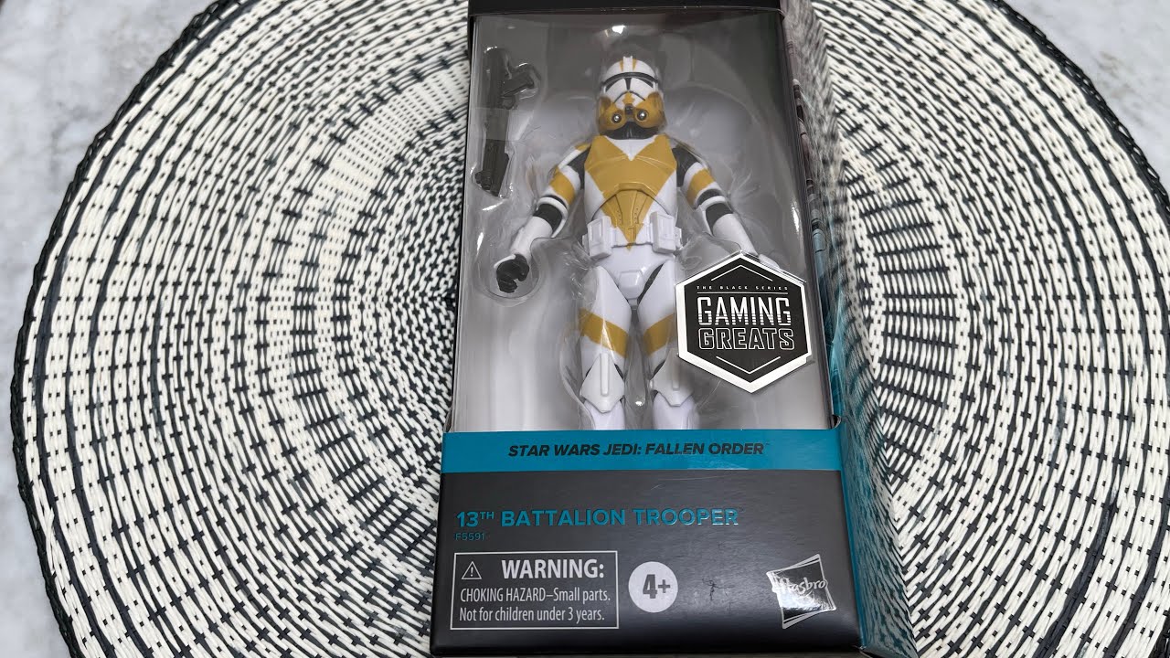 Star Wars The Black Series 13th Battalion Trooper Review - YouTube