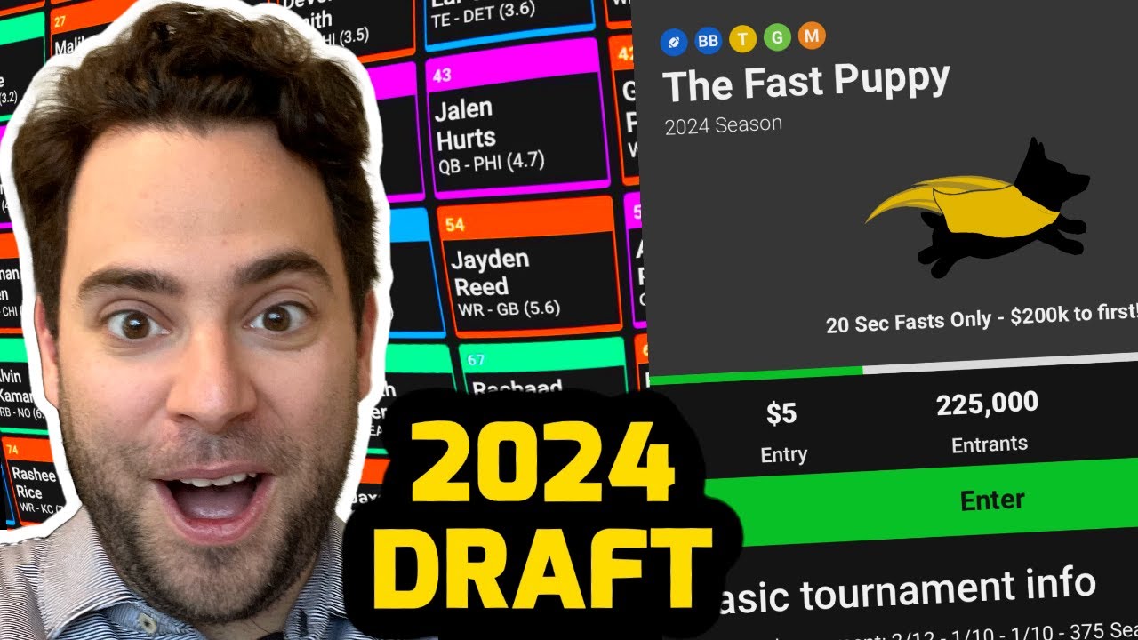 2024 Fantasy Football Mock Draft - YouTube