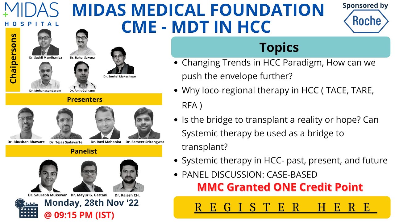 MIDAS CME ON MDT IN HCC - YouTube
