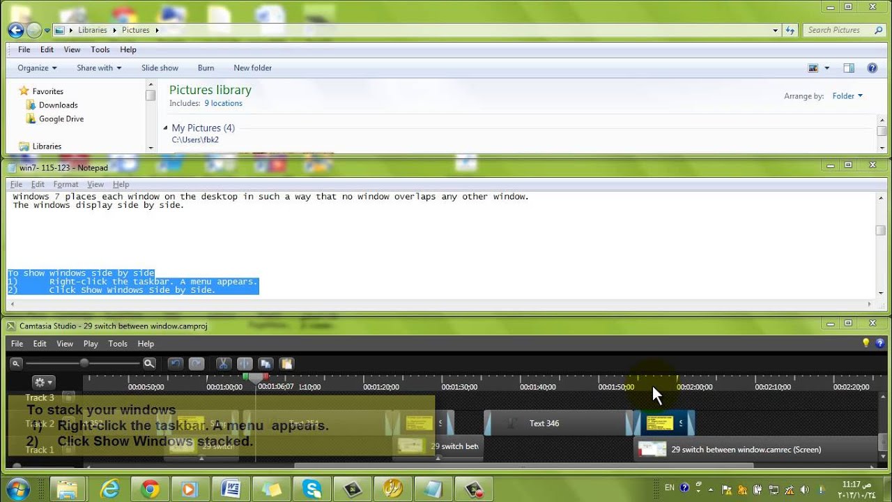 29 switch between window - YouTube