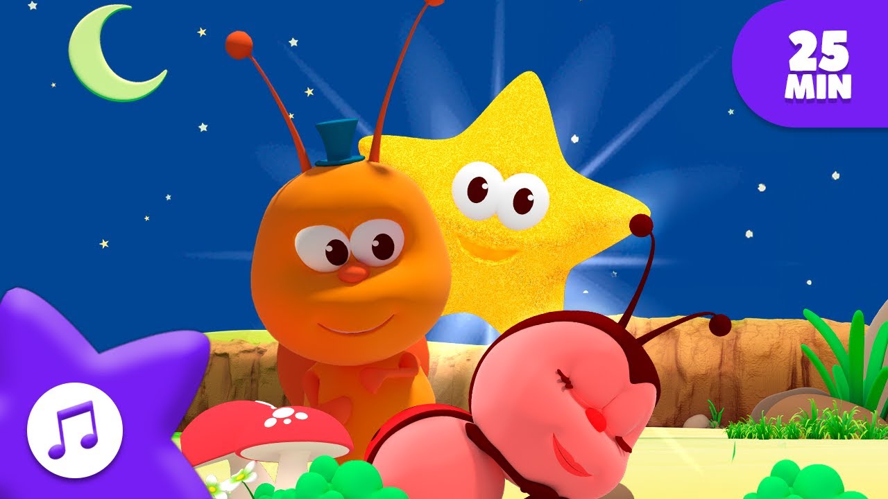 Best Bedtime Songs 😴 Lullabies for Babies and Toddlers - Boogie Bugs ...