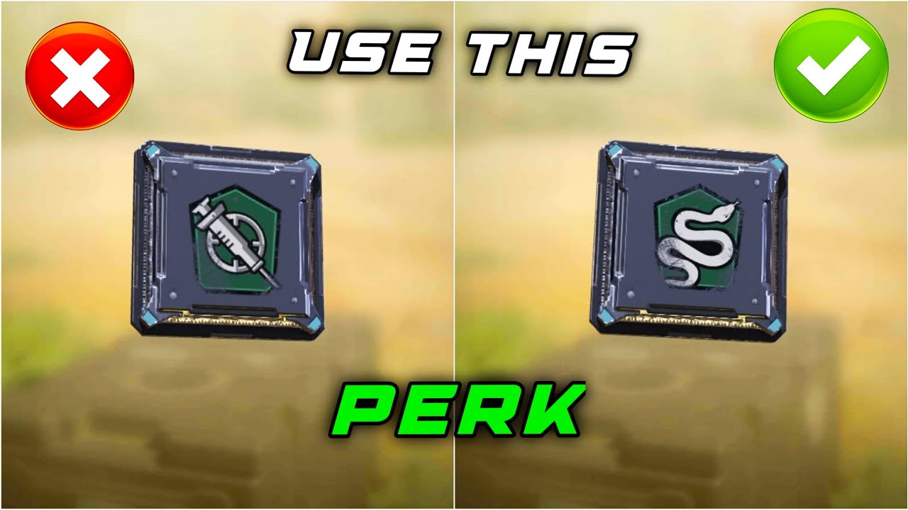 Guide About New Perk In Call Of Duty Mobile #codm - YouTube
