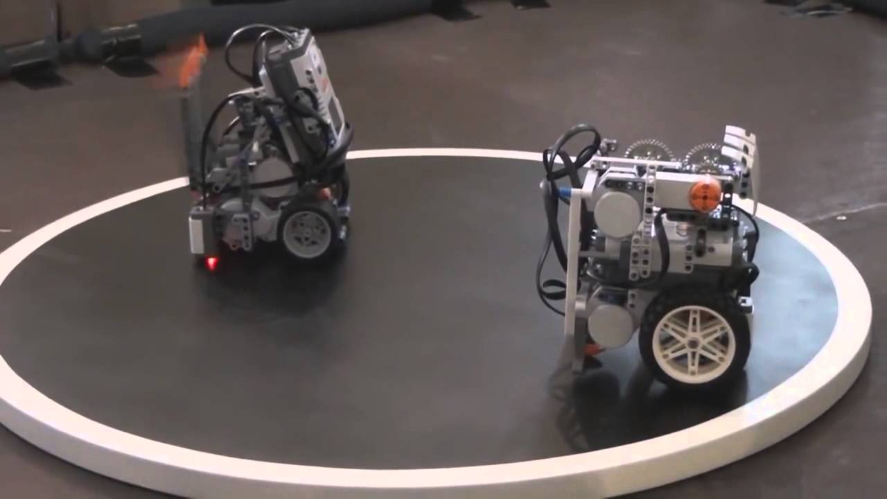 Lego sumo 2012 RobotChallenge - YouTube