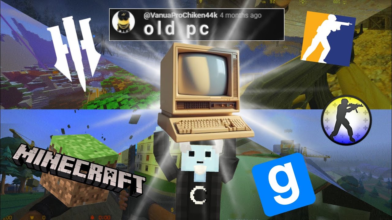 old pc. - YouTube