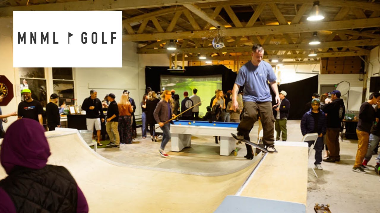 Virtual Golf, Real Community - MNML Golf Club - YouTube