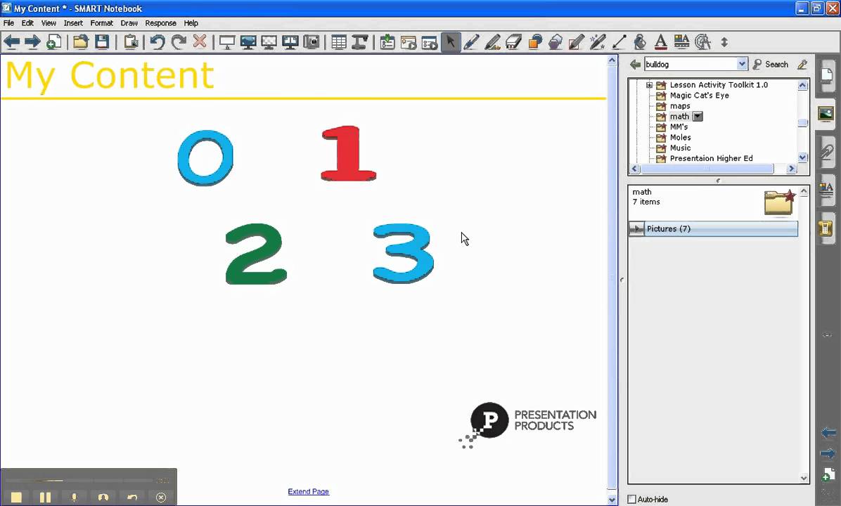 My Content Folder - SMART Notebook Software - YouTube