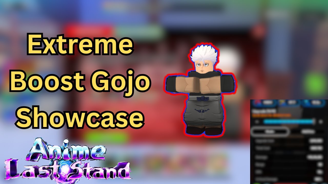 Extreme Boost Gojo Is Insanely Good!!! I Anime Last Stand - YouTube