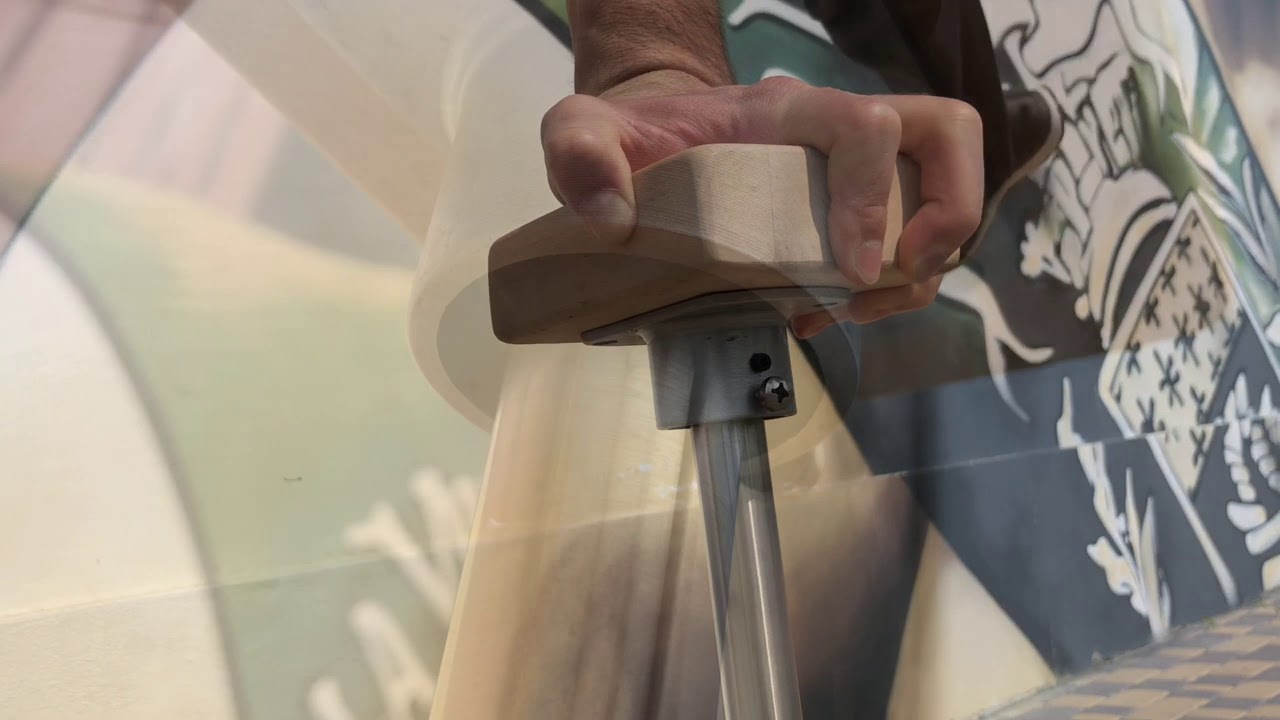 Трости цирковые с вращением \ Handstand canes \ Circus props - YouTube