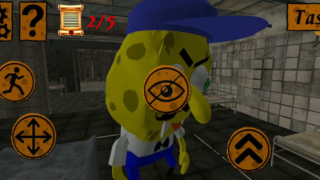 Sponge Neighbor's Hospital Scary Friends Escape | Level 2 | Gameplay #3 ...