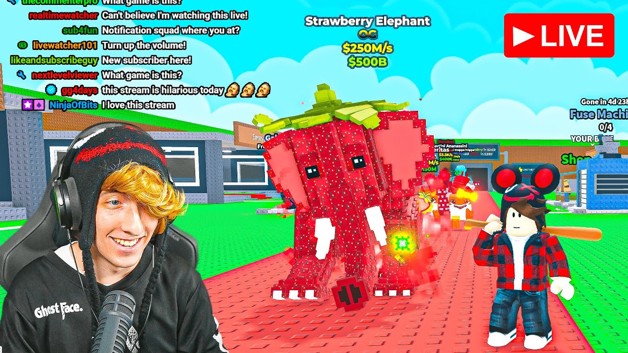 I Stole a STRAWBERRY ELEPHANT in Steal a Brainrot | #EpicPartner (Steal ...