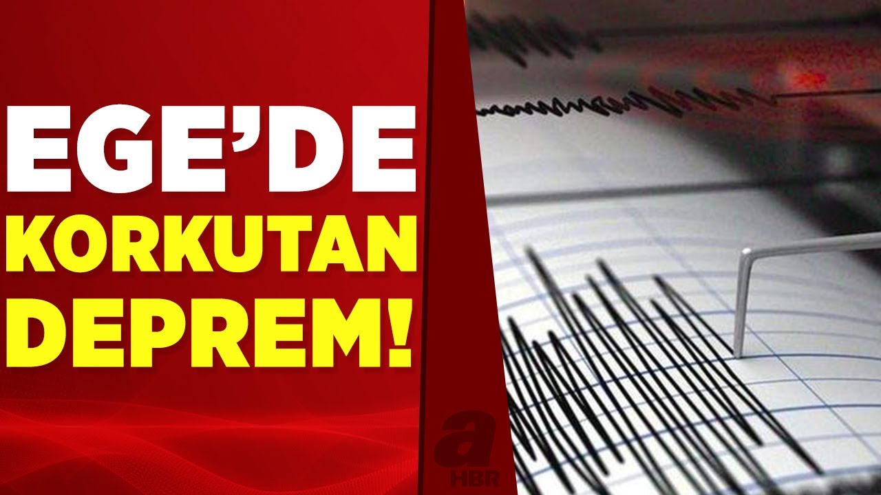 Ege Denizi'nde art arda 2 deprem! | A Haber - YouTube