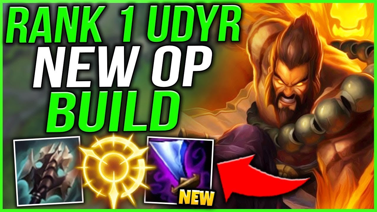 WHEN THE RANK 1 UDYR TRIES THE NEW BROKEN UDYR BUILD! (MURDERS HIGH ELO ...