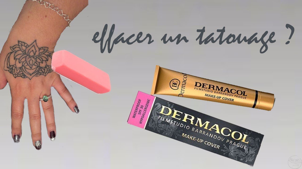 CRASH TEST|| Effacer un tattoo ? (Dermacol) - YouTube