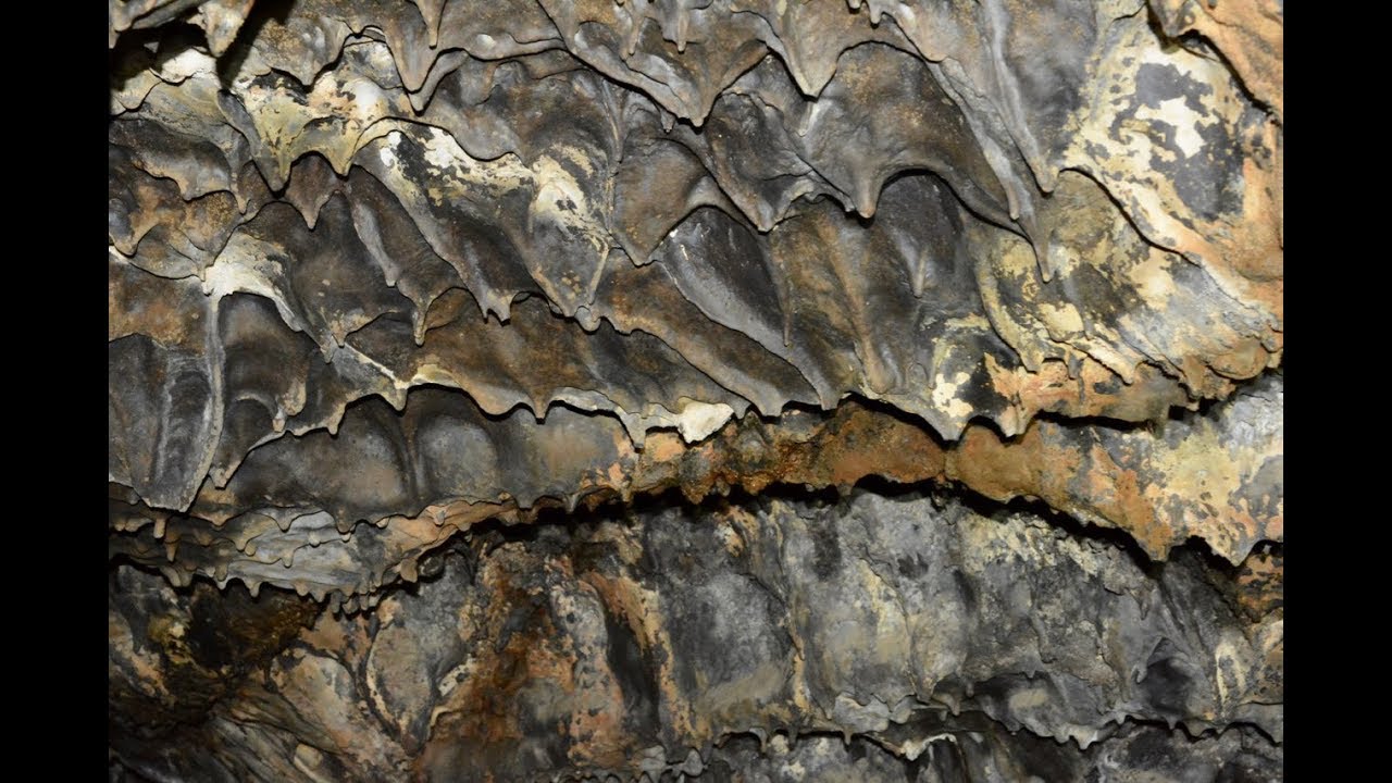 Ceiling of Hopkins Chocolate Cave - YouTube