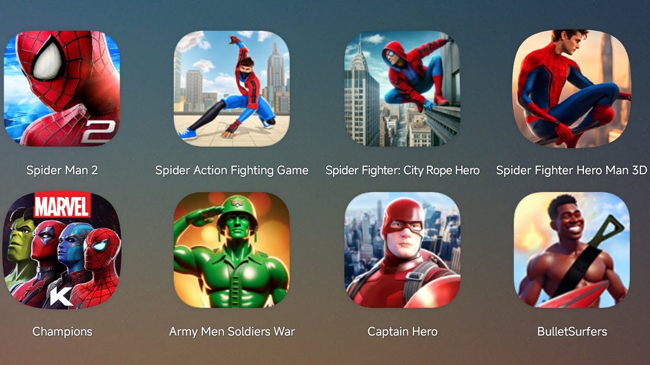 The Amazing Spider-Man 2,Spider Action Fighting Game,Spider Fighter ...