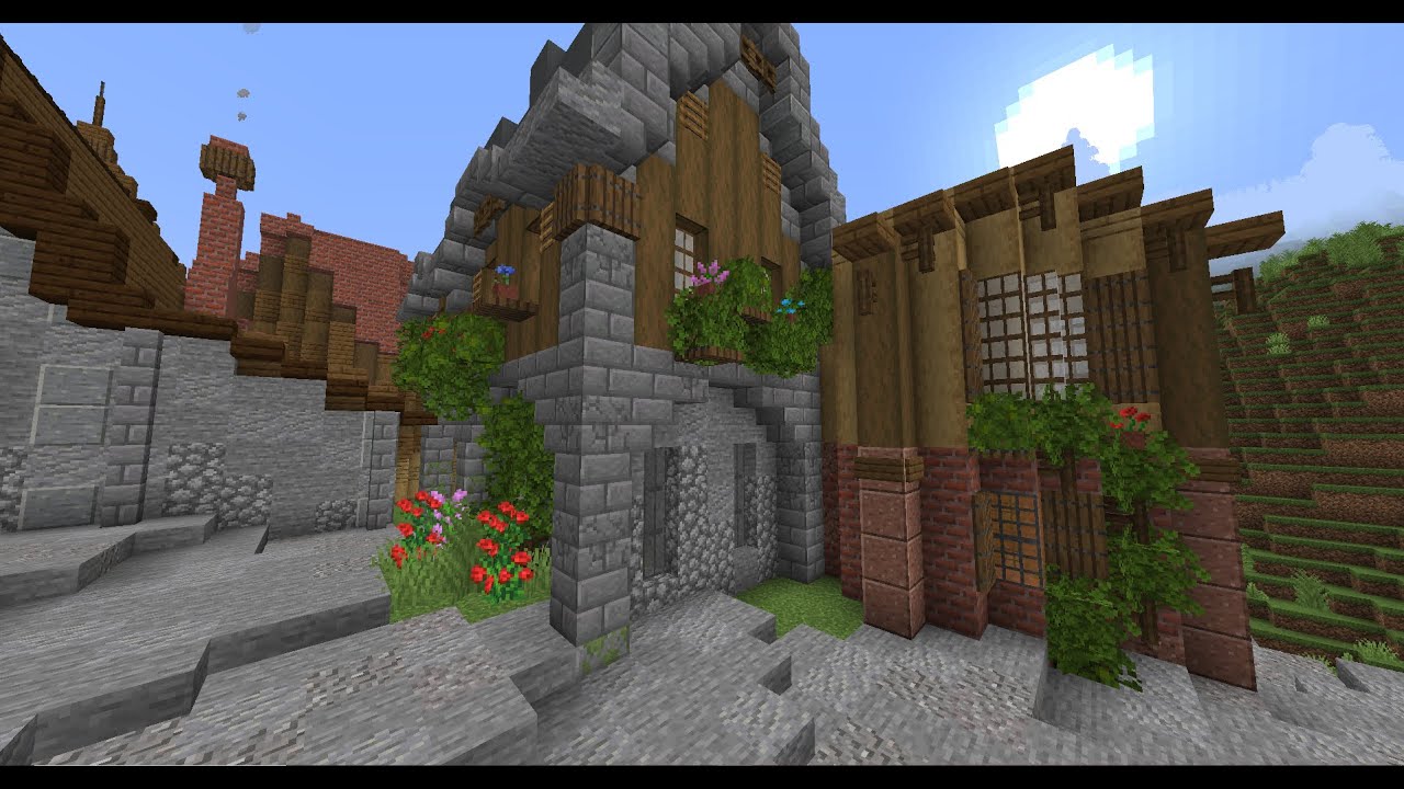 Minecraft time lapse #2 - YouTube