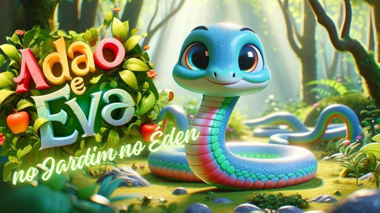 Adão e Eva no Jardim do Éden. Uma Historia Bíblica Animada!!! - YouTube