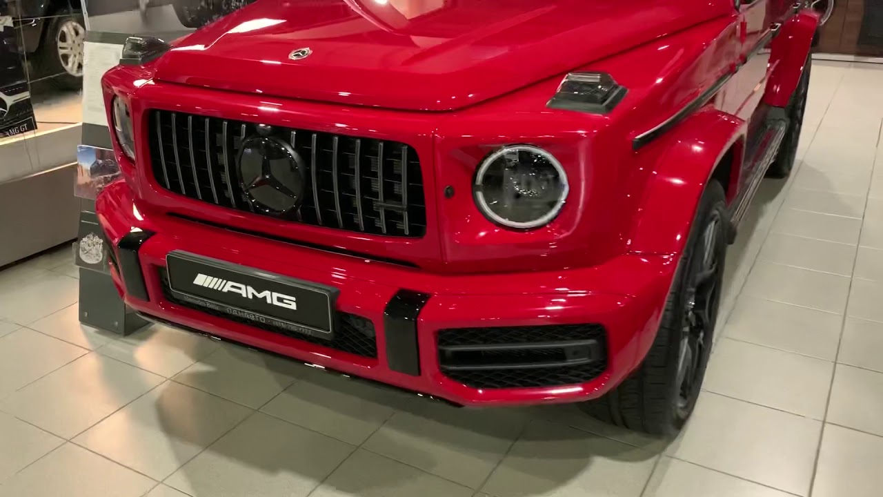 2021 RED Mercedes-Benz AMG G63 / short preview - YouTube