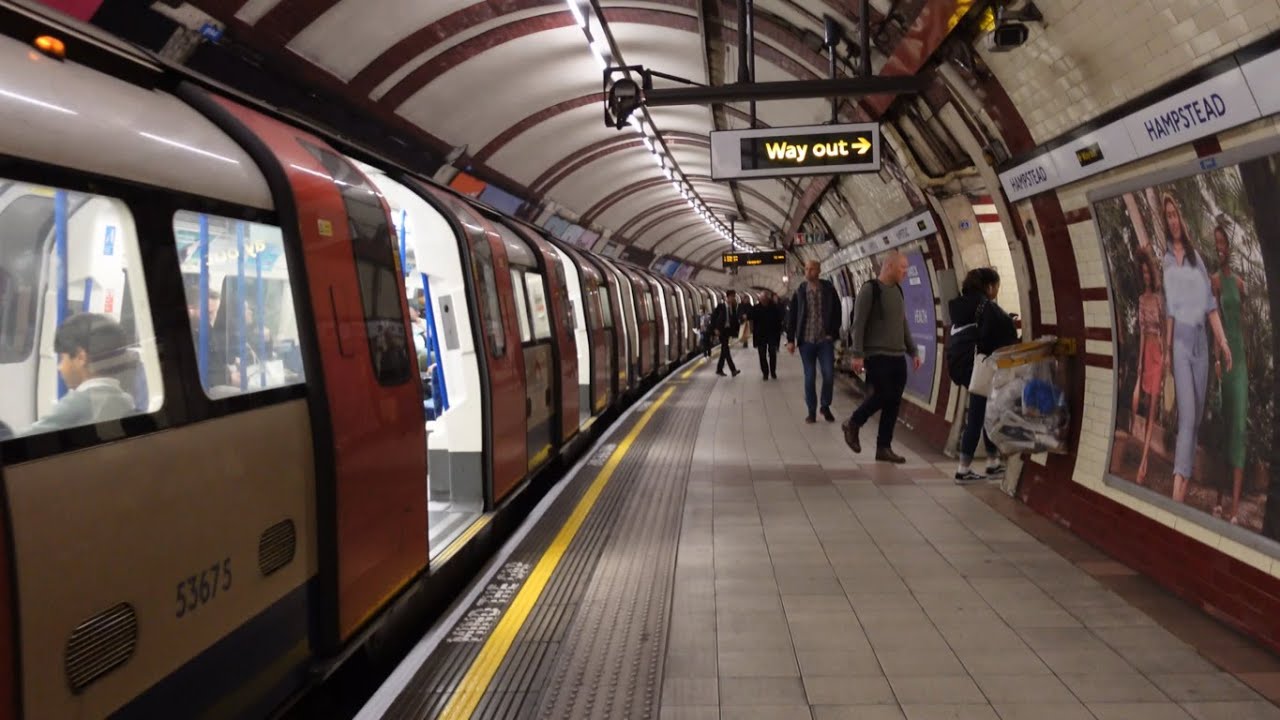 Going DEEP DOWN At Hampstead Station - YouTube