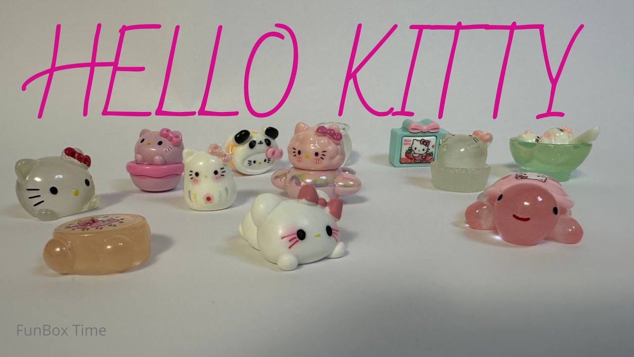 Every Mini Toy From This Hello Kitty Box Revealed! - YouTube