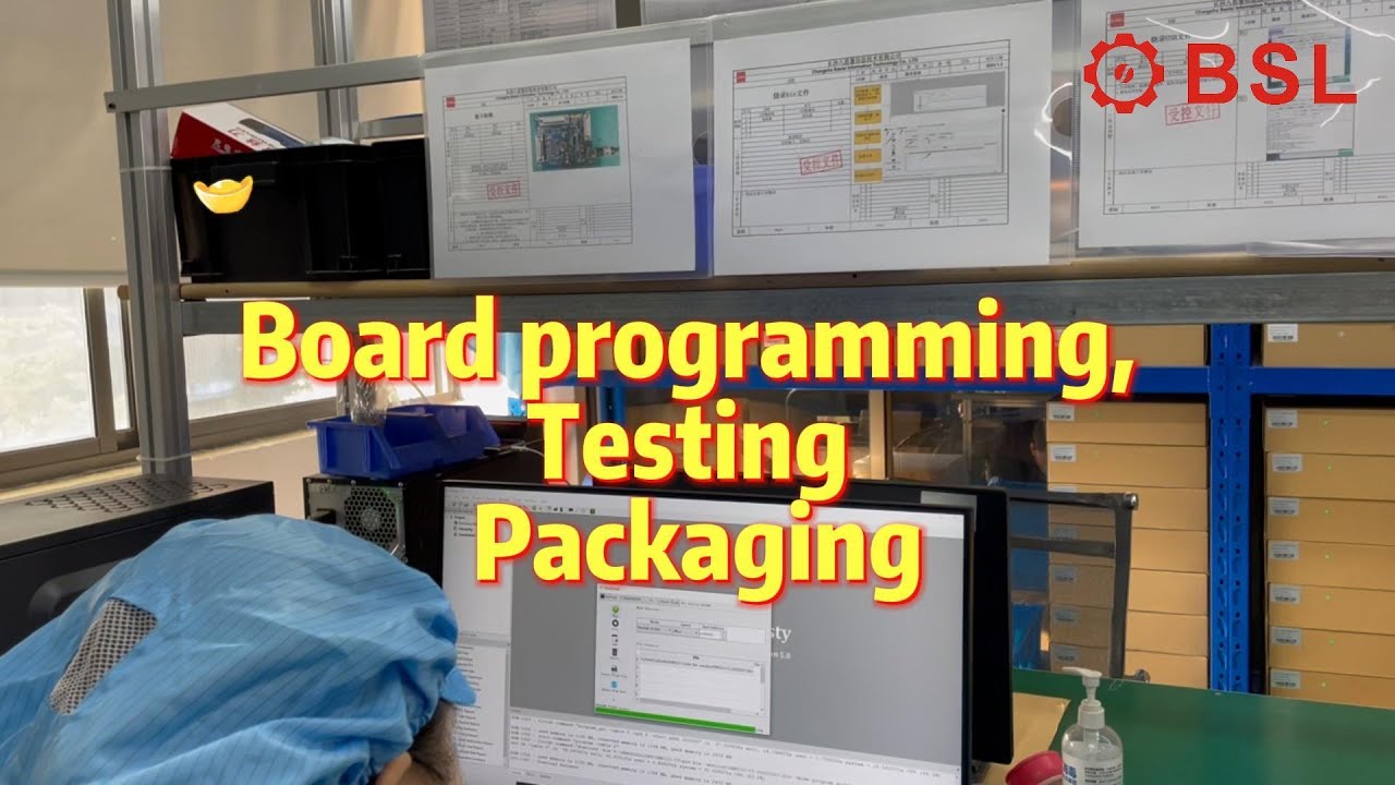 【BSL Laser Control System Card】Board Programming, testing and packaging ...