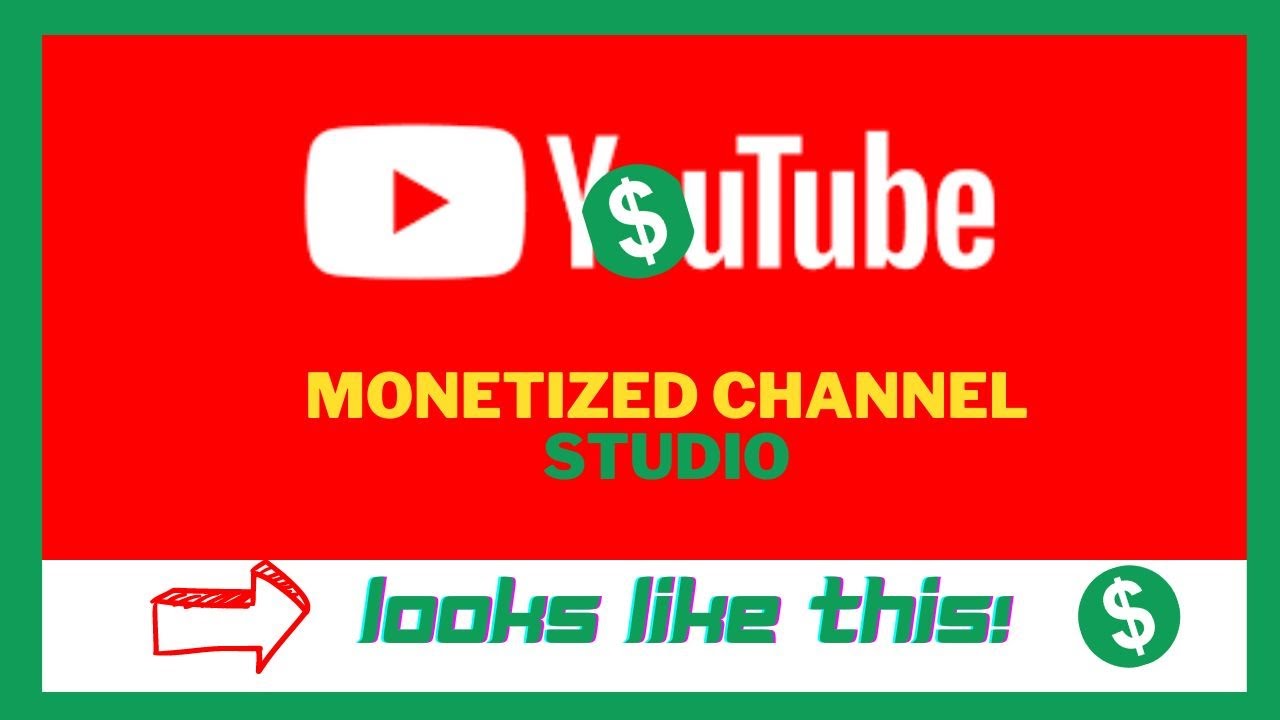 How Monetized YouTube Channel Studio LOOKS LIKE? - YouTube