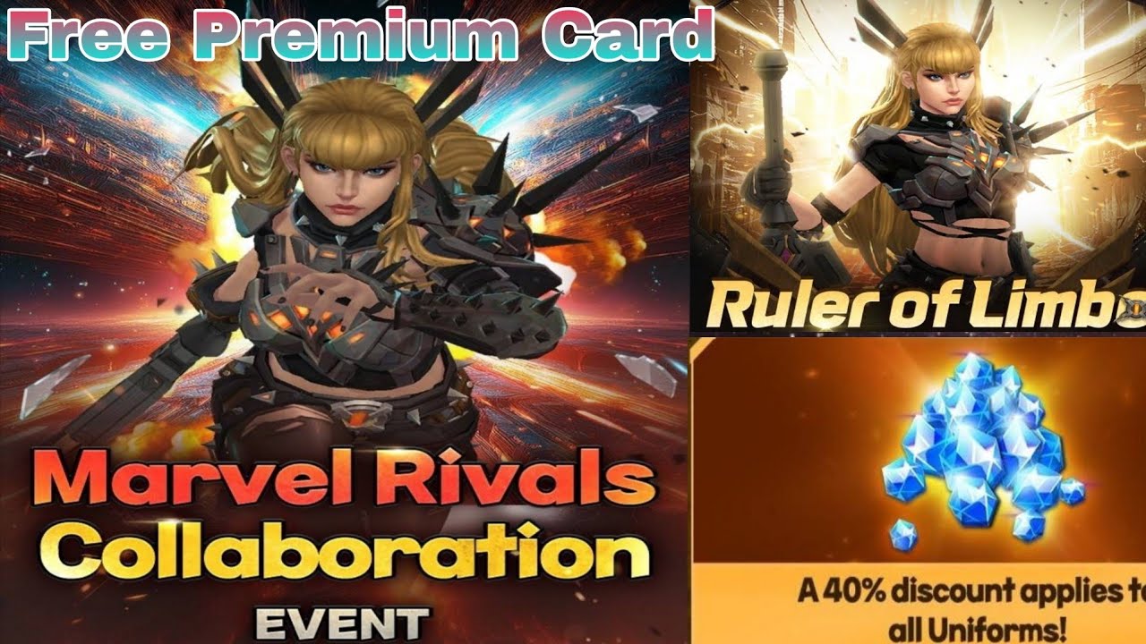 Free Premium Card & All Uniform Discount Patch Note Marvel Rivals ...