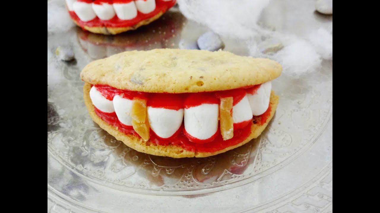 DRACULA COOKIES | für Halloween - YouTube