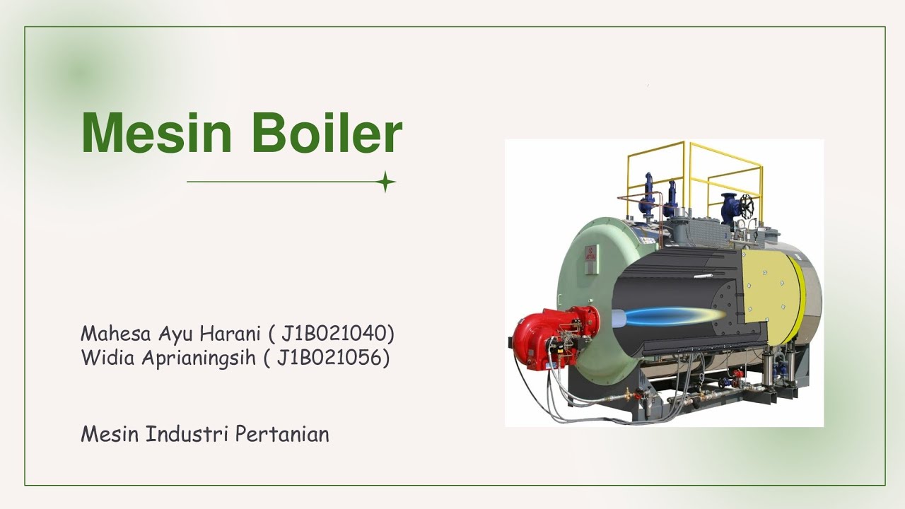 Mesin Boiler (Tugas Ke-2 MIP) - YouTube