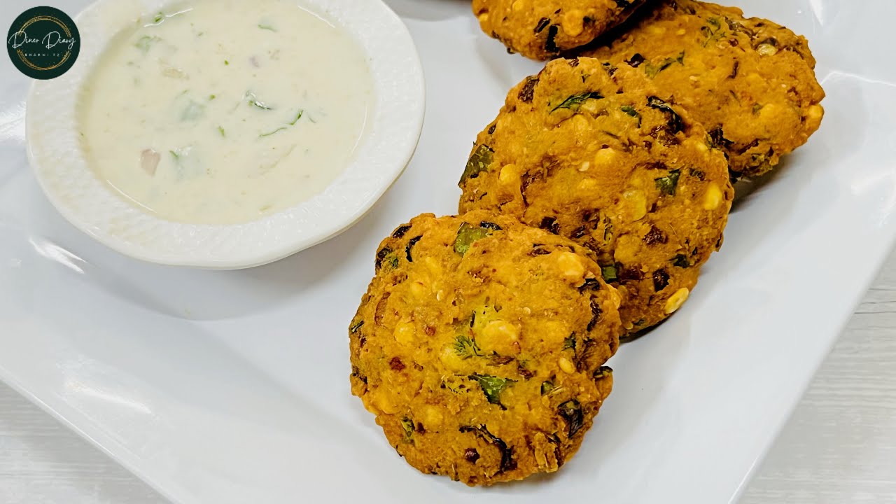 Masala Vada | South Indian🤩Vada Recipe | Diner Diary Recipe👩‍🍳 - YouTube