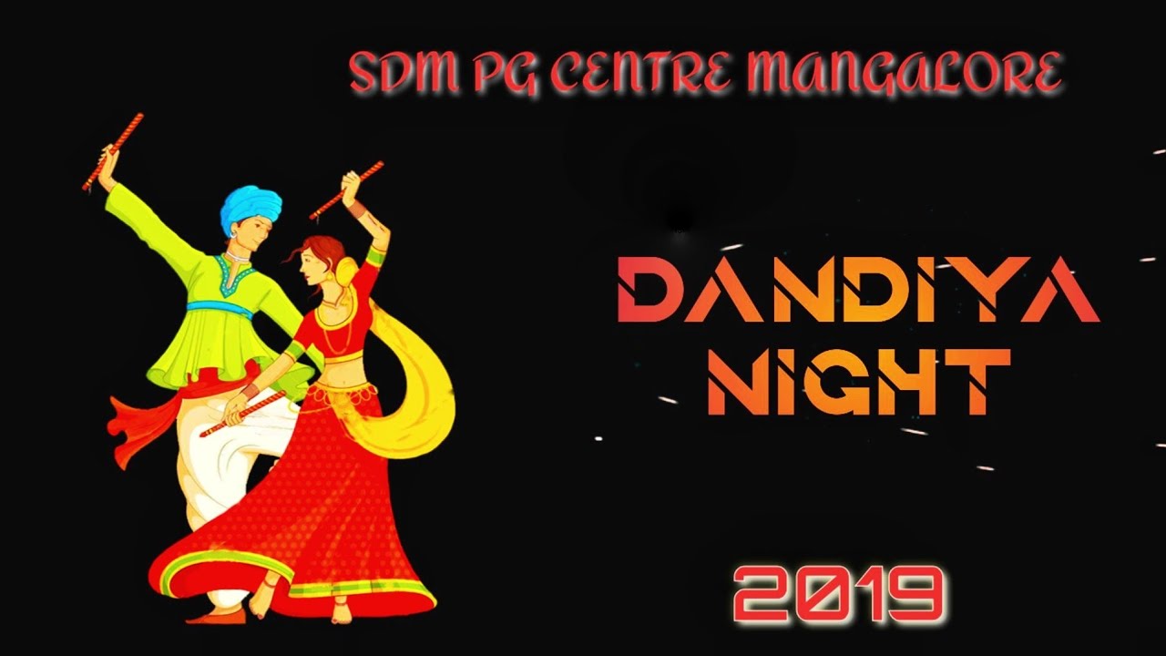 DANDIYA NIGHT • SDM PG CENTER • 2K19 • MANGALORE #mobilevideography # ...
