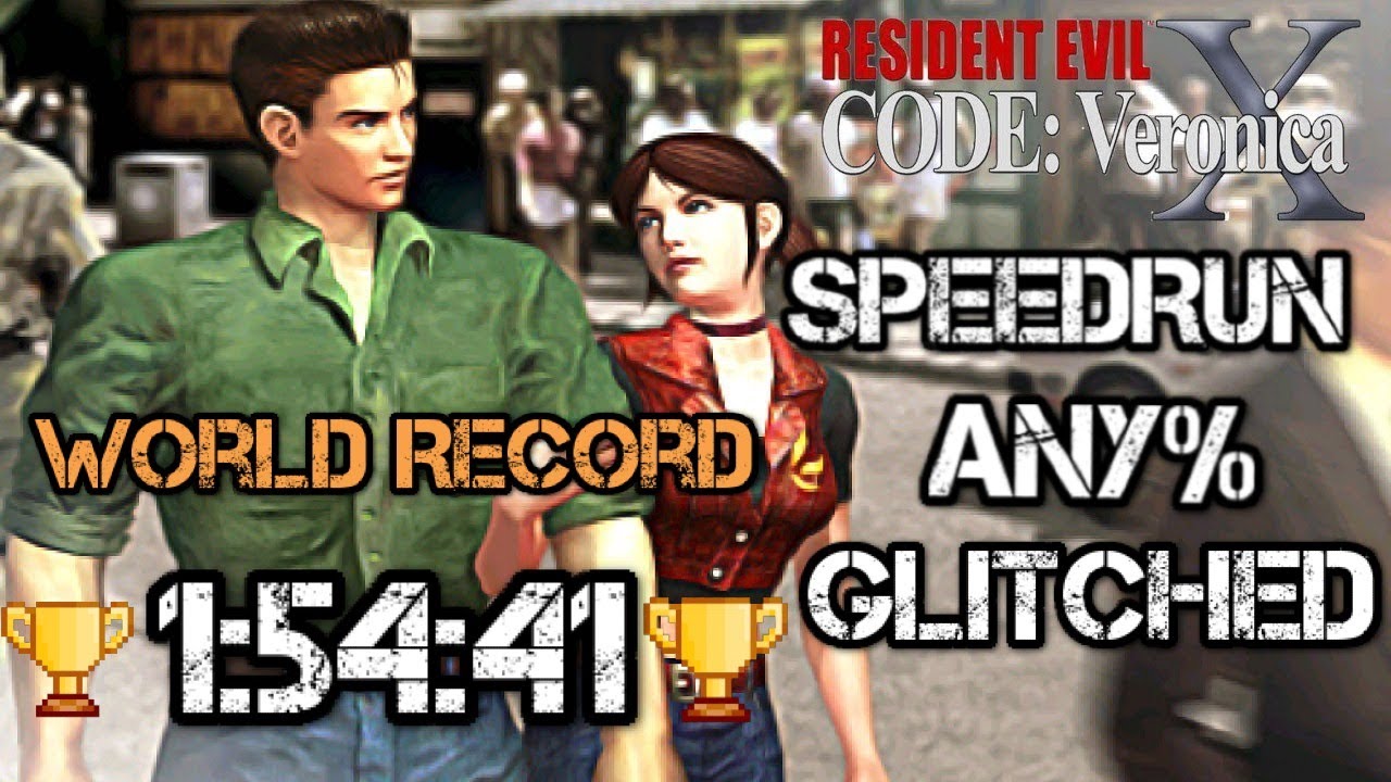 (PS2) Resident Evil Code Veronica X Speedrun Any% Glitched 1:54:41 [World Record] 2018 - YouTube